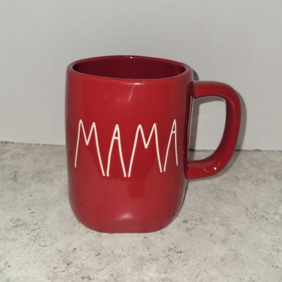 Rae Dunn | Dining | Rae Dunn Mama Red Ceramic Mug | Poshmark